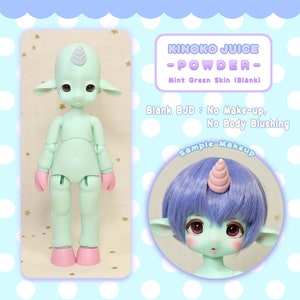 POWDER / Mint Green Skin blank Bjd / KINOKOJUICE Original BJD Doll - Etsy