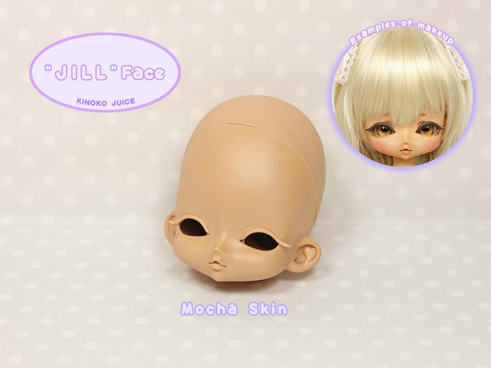 JILL / Head ( Face) / KINOKO JUICE Original Doll - Etsy