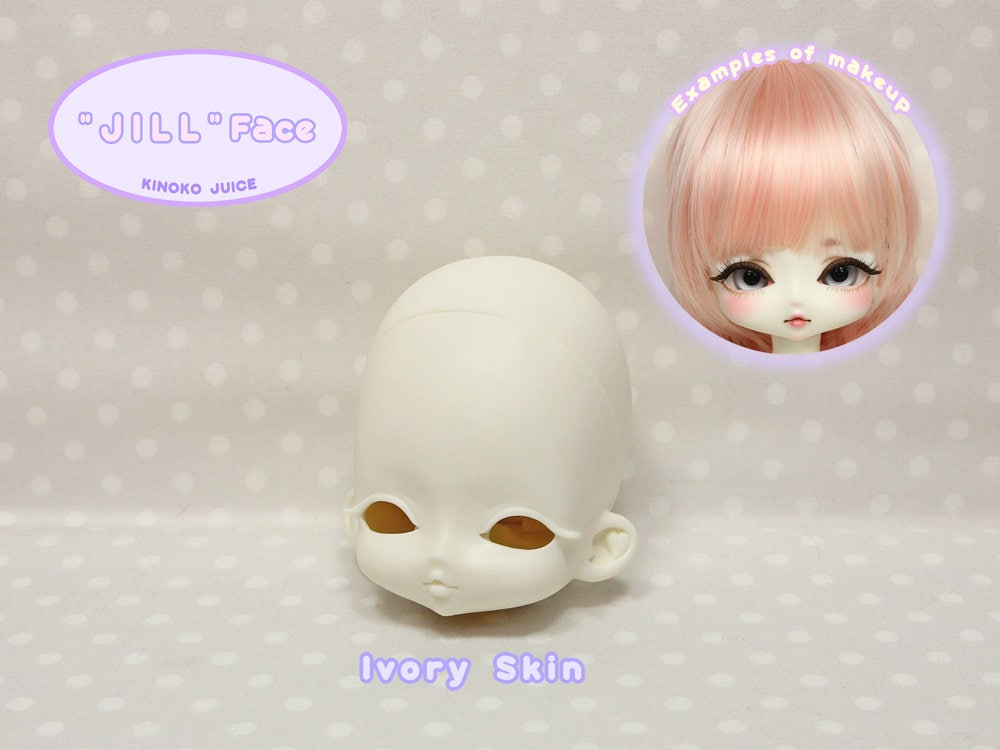 JILL / Head ( Face) / KINOKO JUICE Original Doll - Etsy