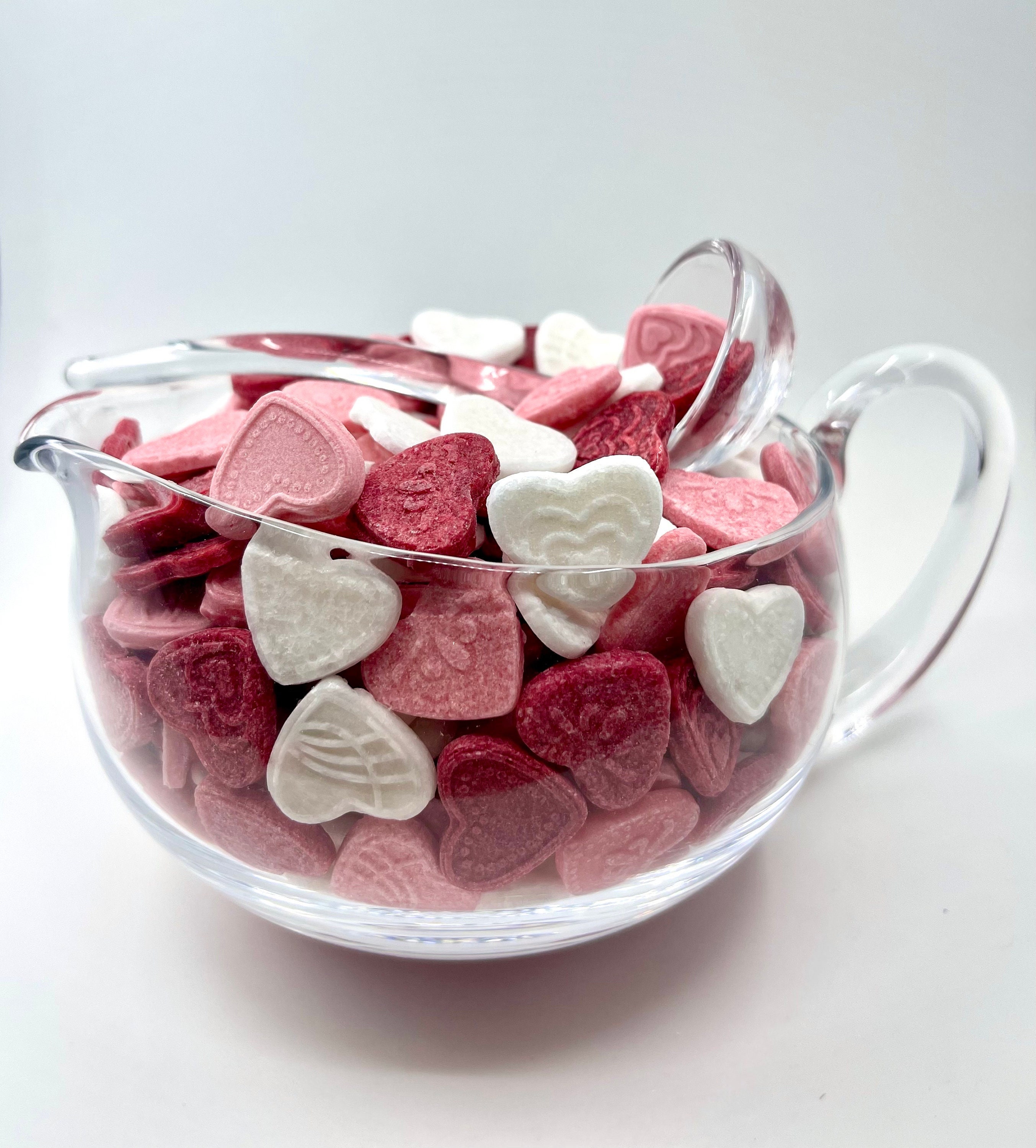 VALENTINES CANDY SAMPLER: Sugar-free Heart Candy Gift, Diabetic ...