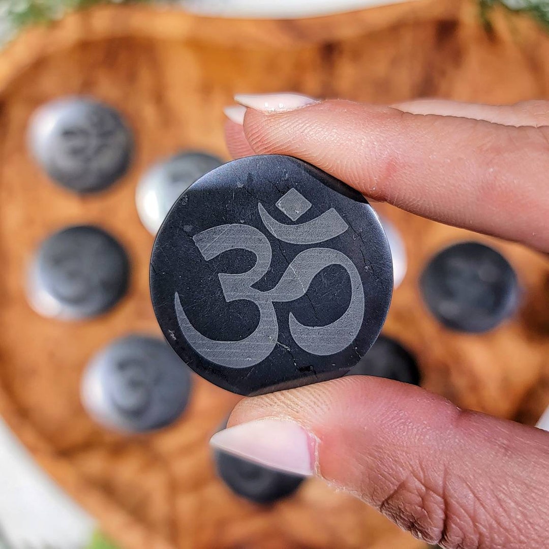 Ohm Shungite Electronic Sticker - EMF Protector - No. 947 - Etsy