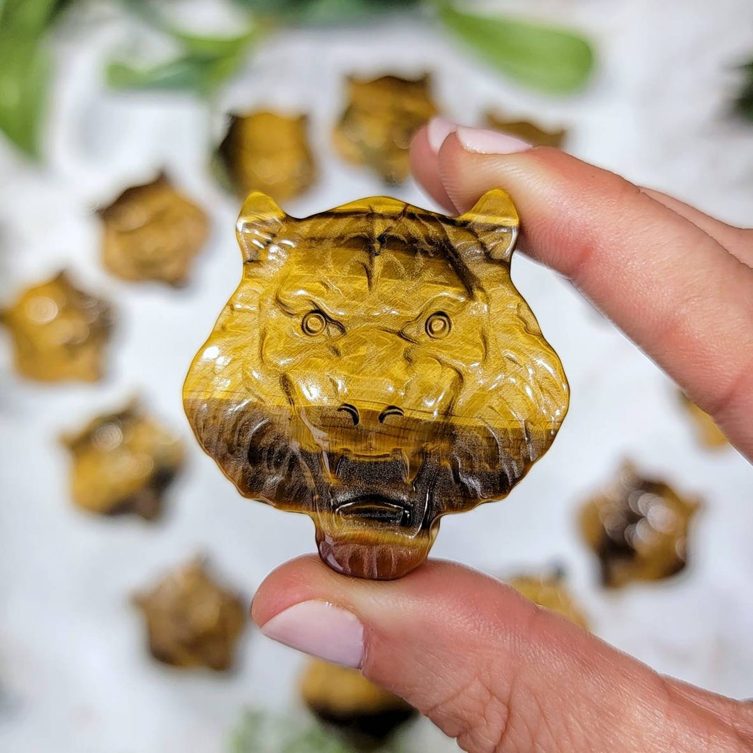 Tiger's Eye Tiger Root, Sacral, and Solar Plexus Chakra No. 918 - Etsy