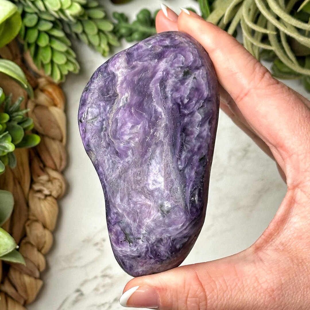 RARE Charoite High Quality Freeform - #4 - Etsy