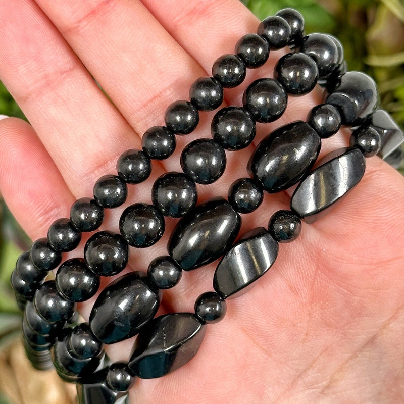 Shungite Beads - Etsy