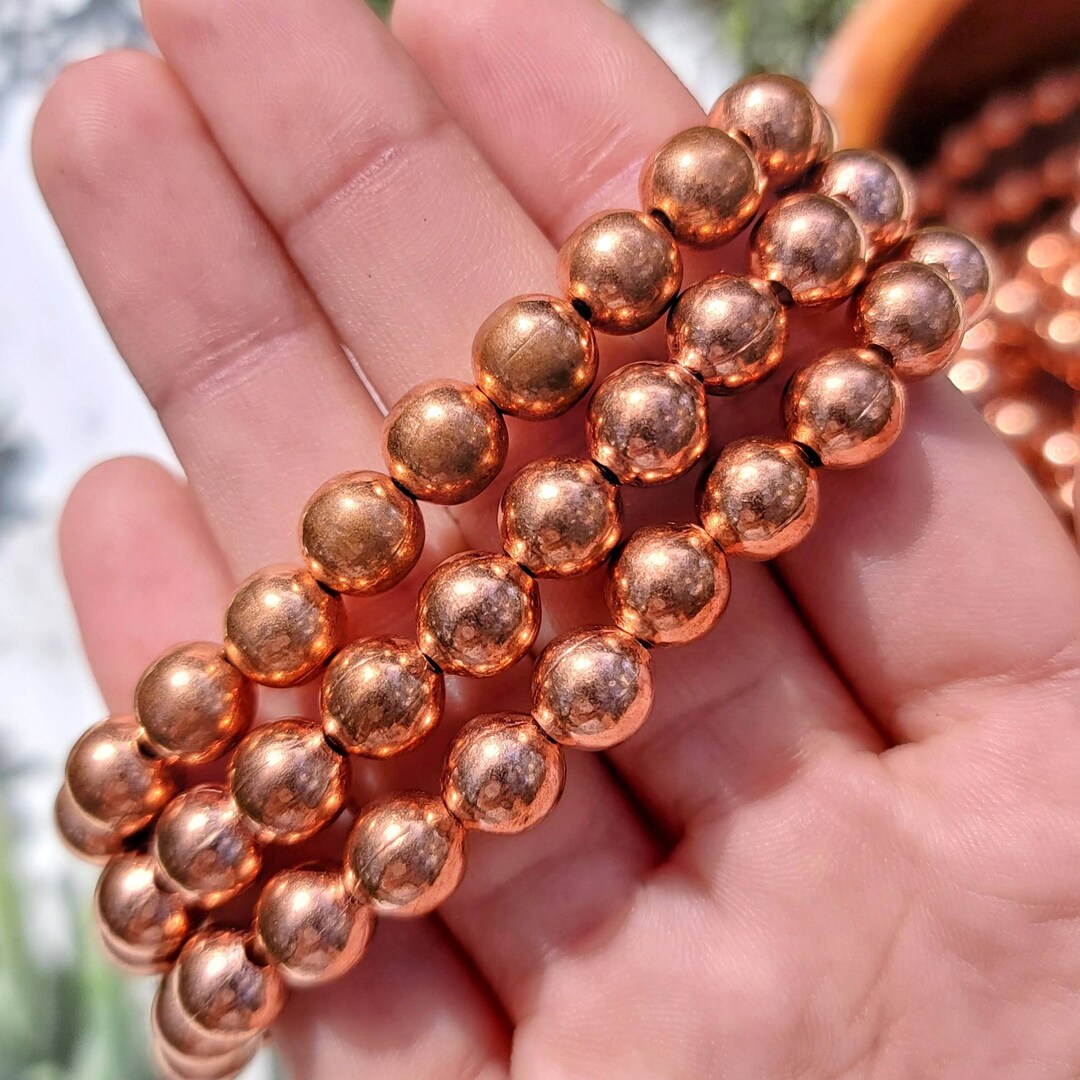 Copper Bracelet - All Chakras - No. 631 - Etsy