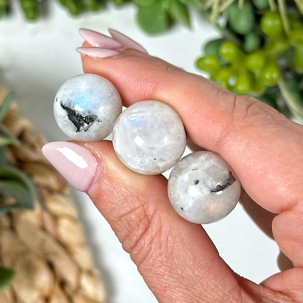 Moonstone Spheres Mini - Etsy