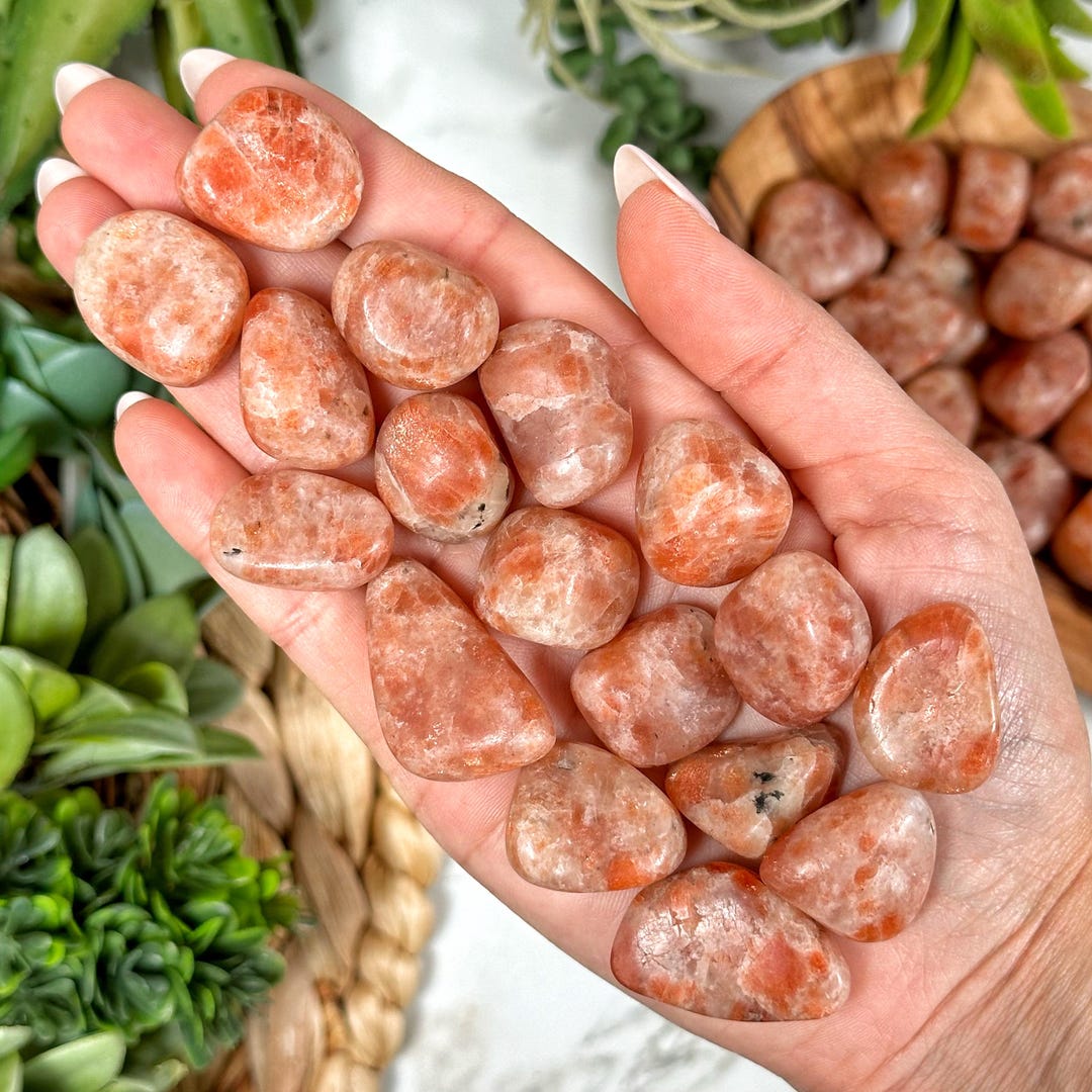 Sunstone Tumbles - Sacral Chakra - No. 413 - Etsy