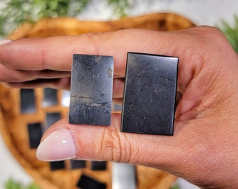 Shungite Stickers 2 Pcs for Mobile Phone or Tablet 4G 5G EMF PROTECTION ...