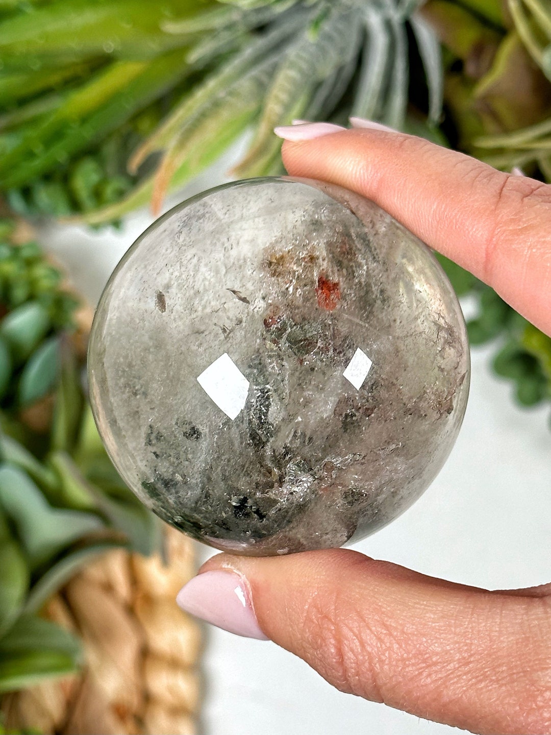 Garden Quartz Sphere 1 - Etsy