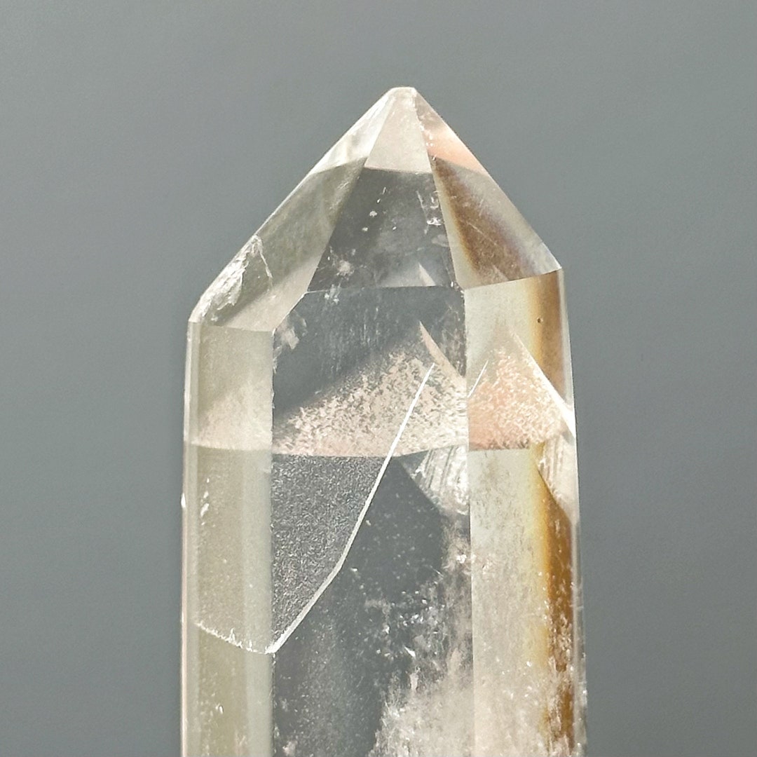 White Chlorite Phantom Quartz Double Terminated Polished Point 3 - Etsy