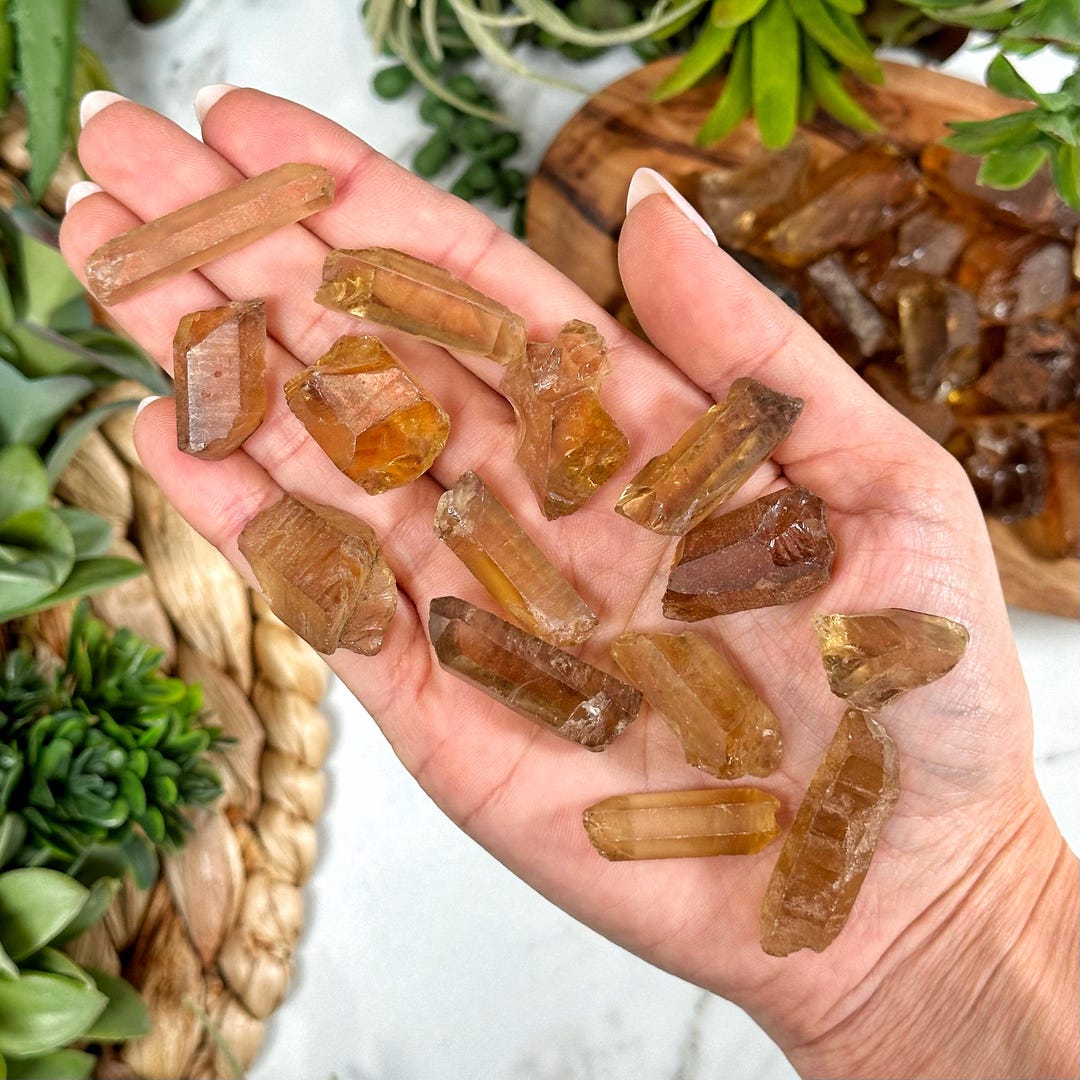 Raw Natural B Grade Citrine - Solar Plexus Chakra - No. 821/822 - Etsy