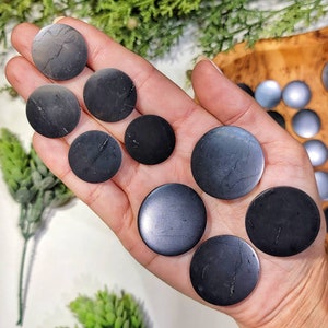 Circle Shungite Electronic Sticker EMF Protector No. 943 - Etsy