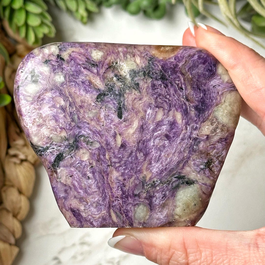 RARE Charoite High Quality Freeform - #1 - Etsy