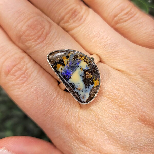 Boulder Opal - Etsy