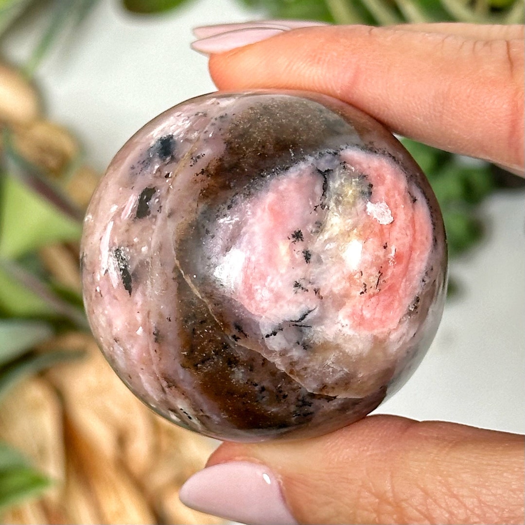 Pink Opal Sphere 3 - Etsy