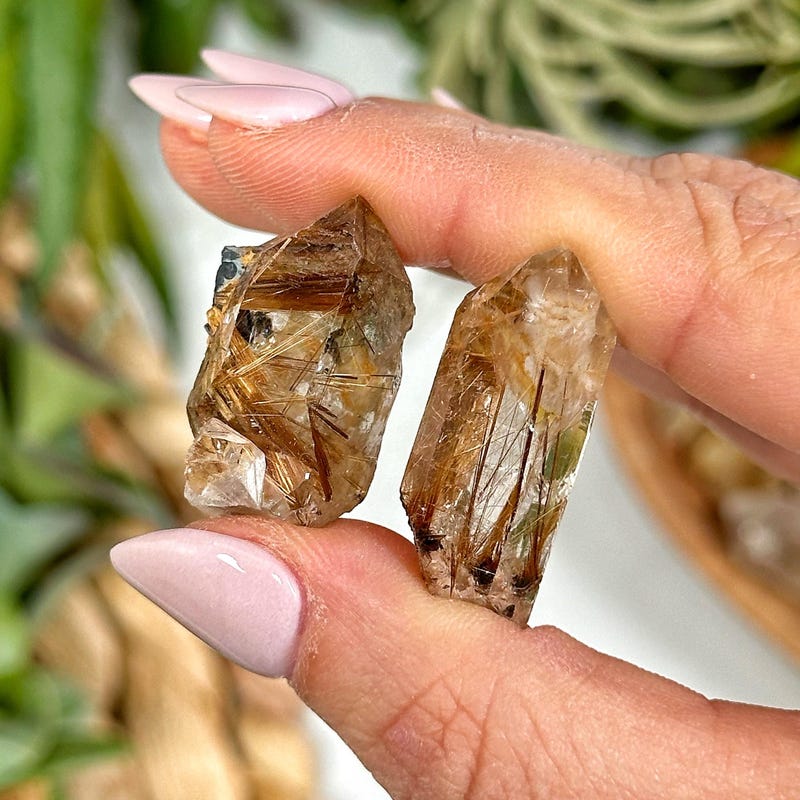 Rutilated Quartz - Etsy