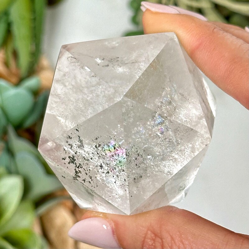 Clear Quartz Dice - Etsy