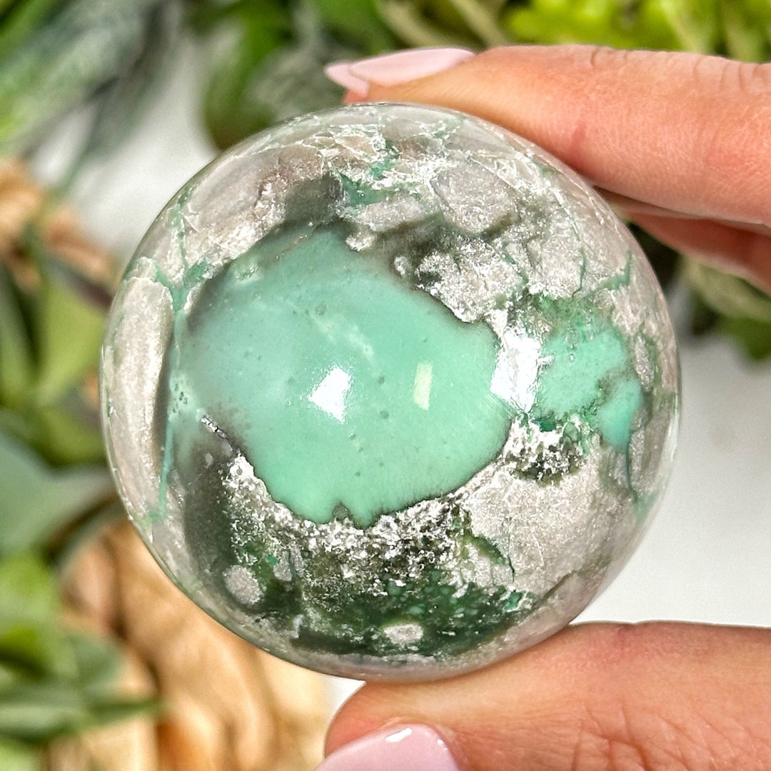 Variscite Sphere 8 - Etsy