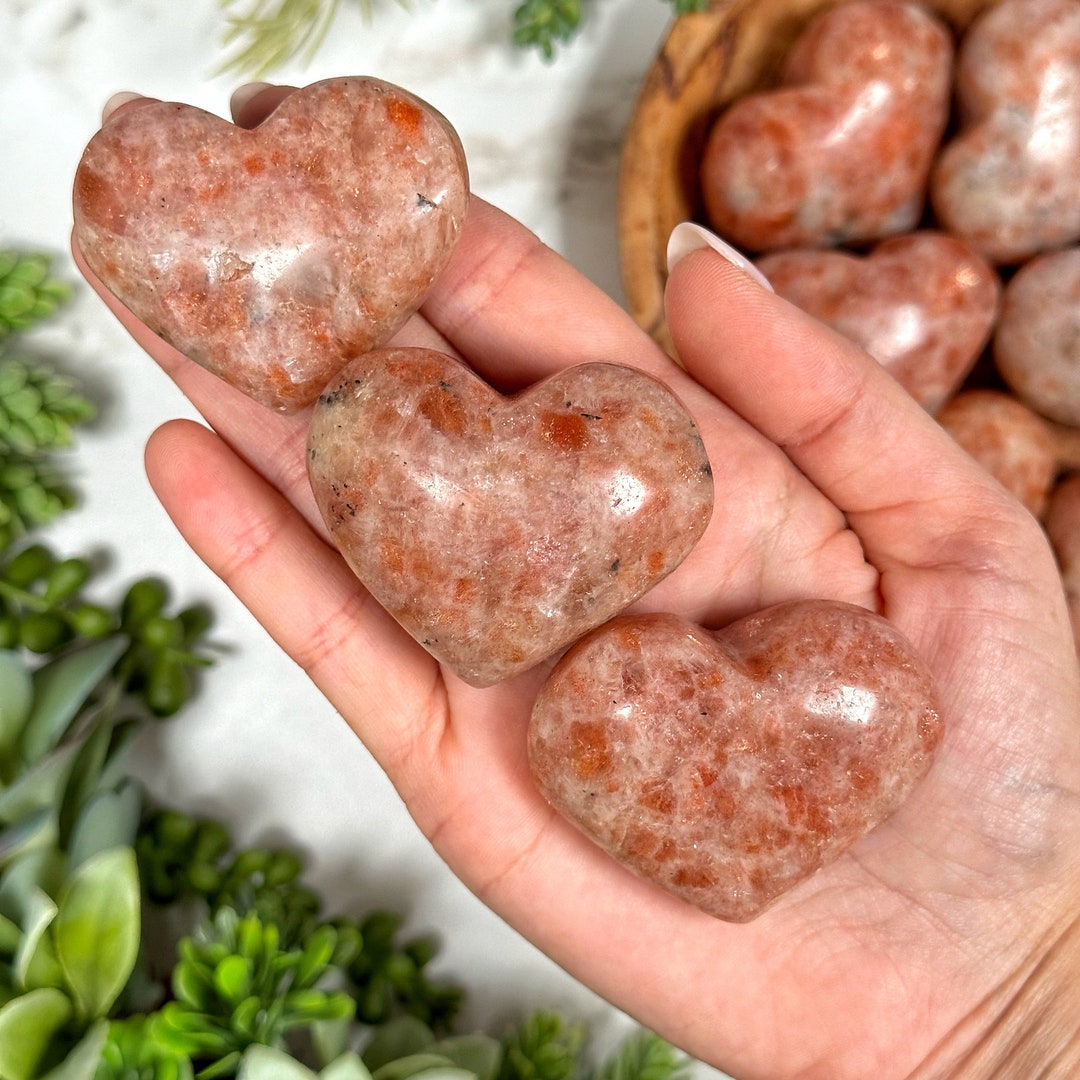 Sunstone Heart - All Chakras - No. 223 - Etsy