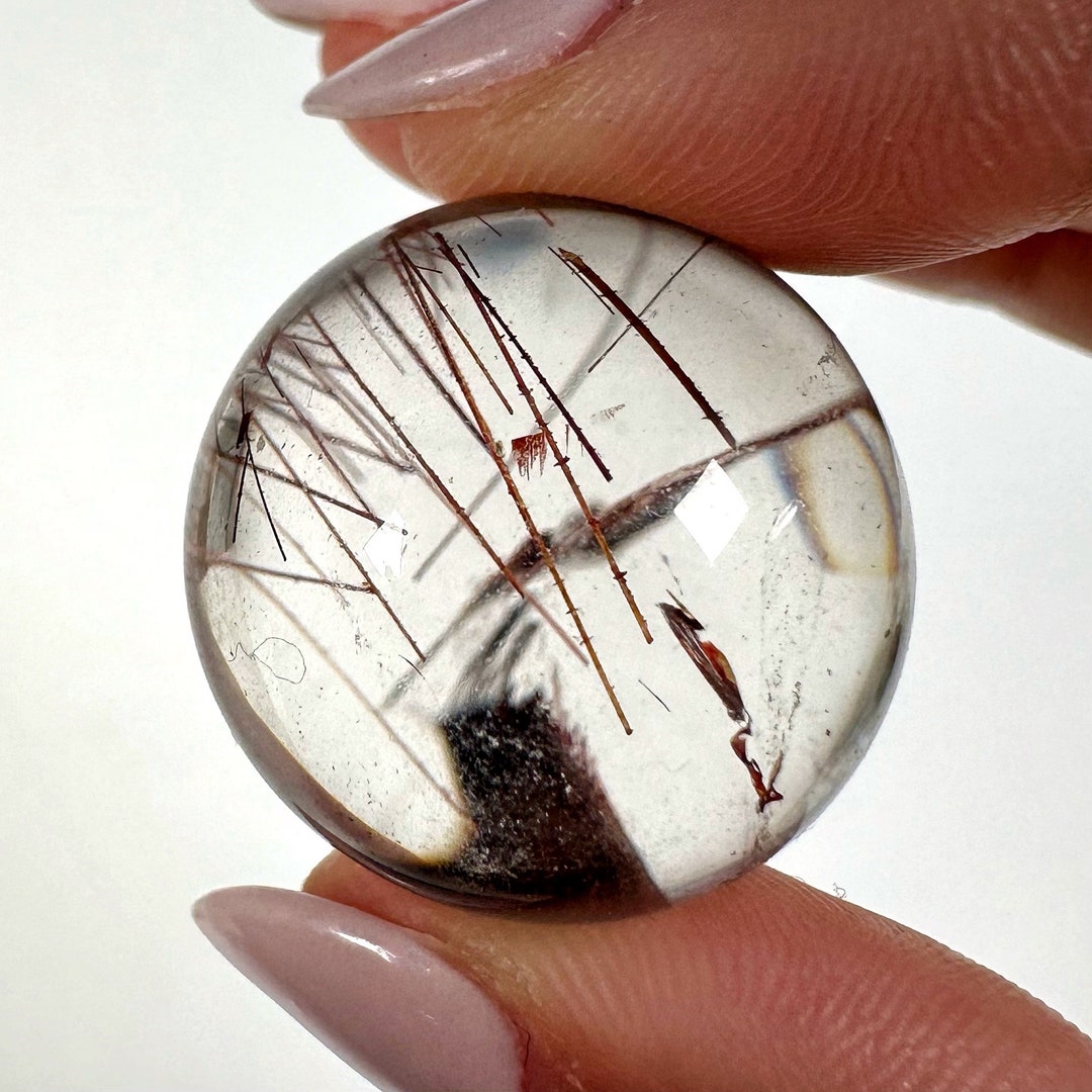 High Quality Red Rutilated Quartz Sphere 5 - Etsy