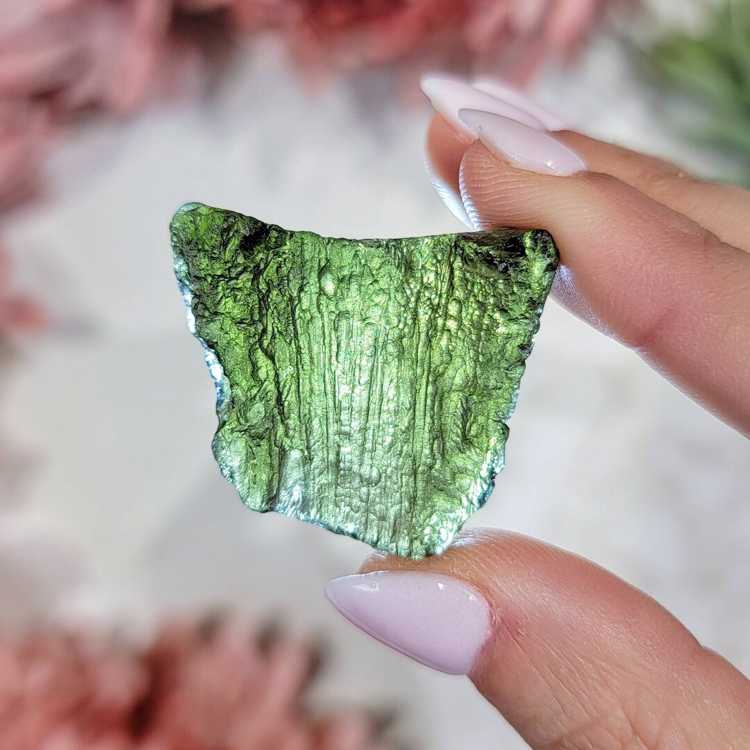 8.8g Authentic Moldavite From Czech Republic 100% Genuine A34 - Etsy