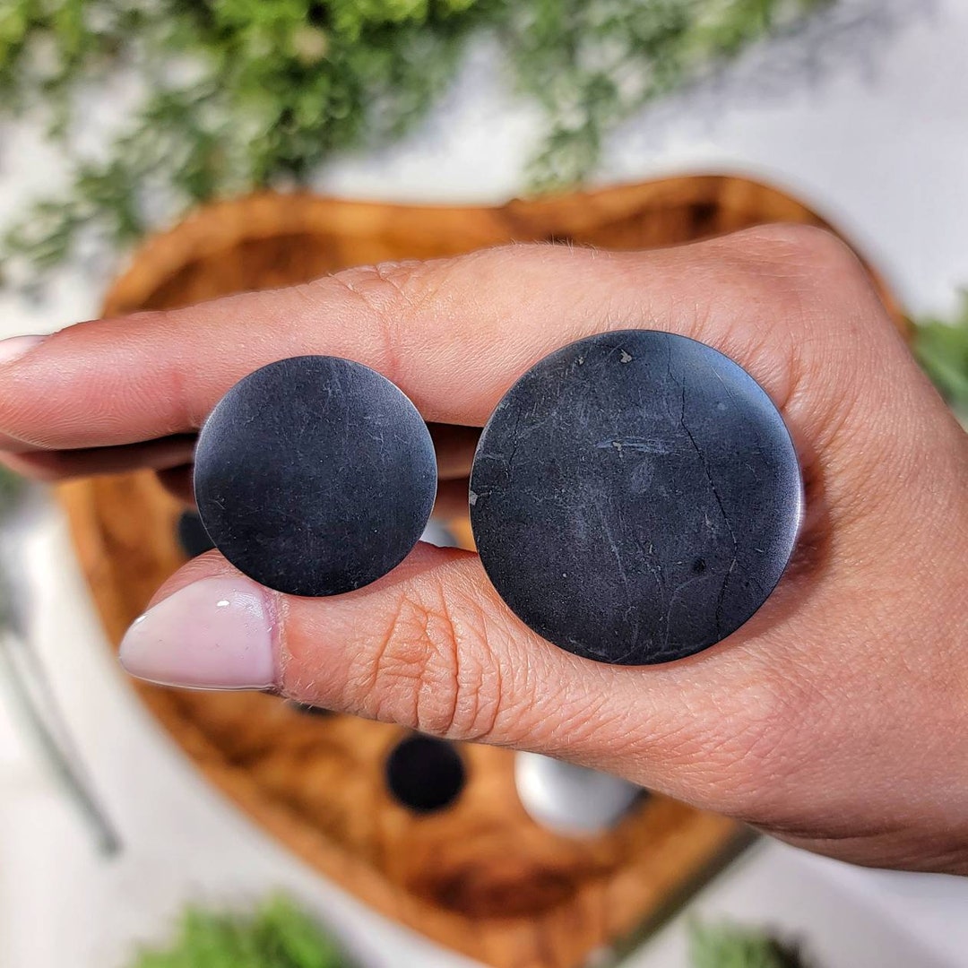 Circle Shungite Electronic Sticker - EMF Protector - No. 943 - Etsy