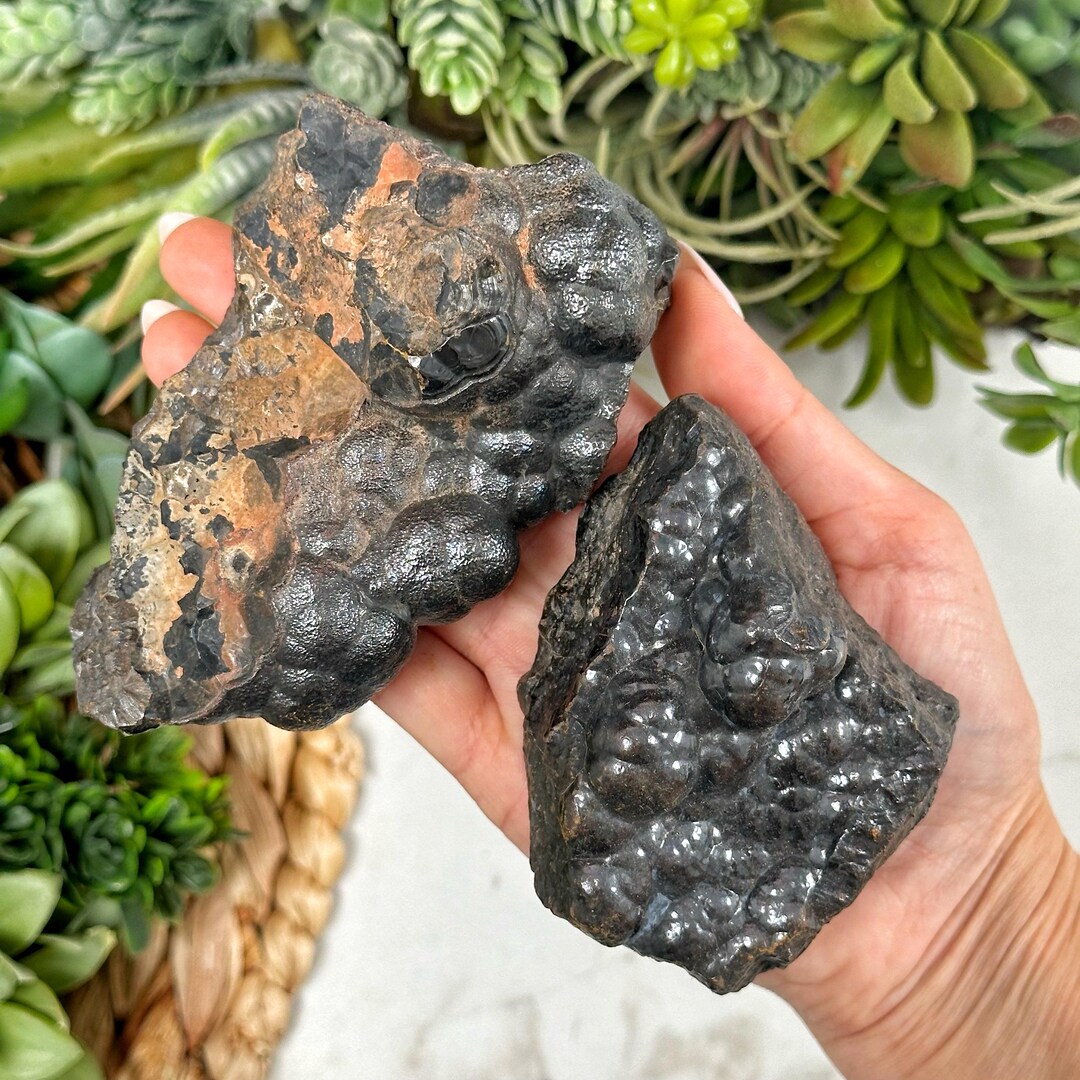 Raw Hematite Stone - Root Chakra - No. 245 - Etsy