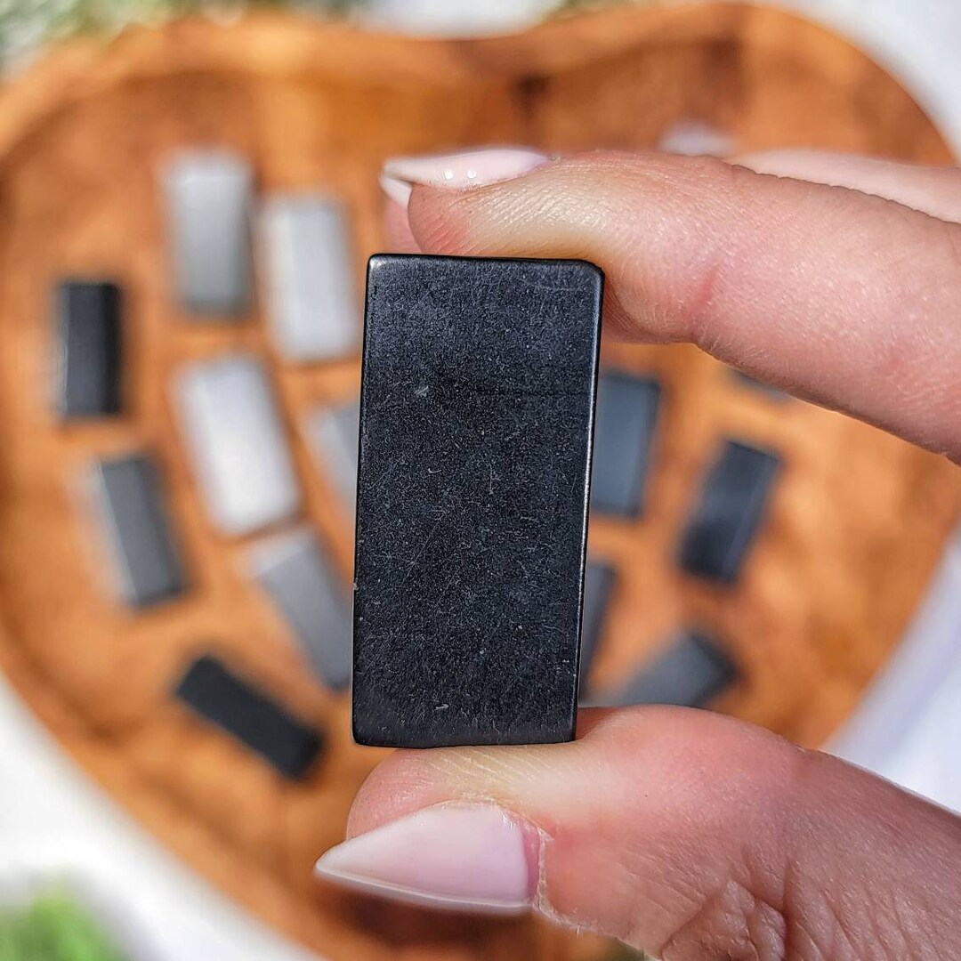Shungite Rectangle Electronic Sticker - No. 942 - Etsy