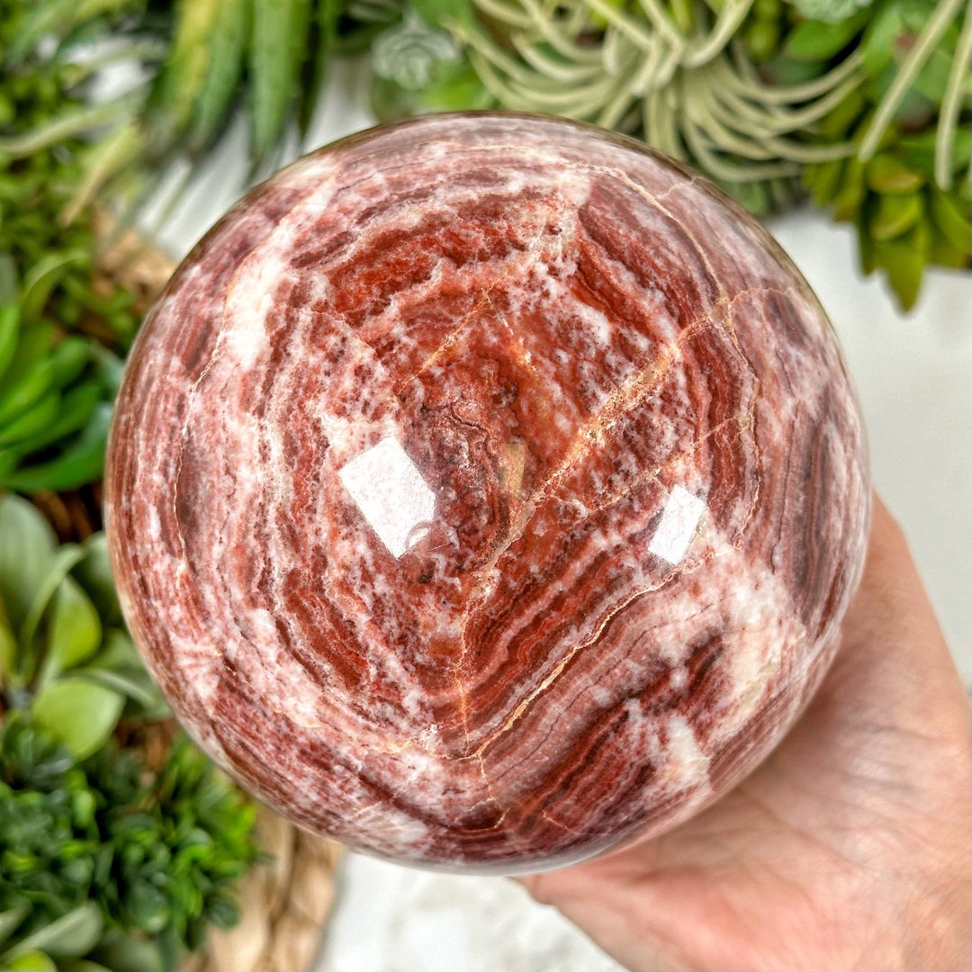 Large Dali Jasper Sphere - #2 - Etsy