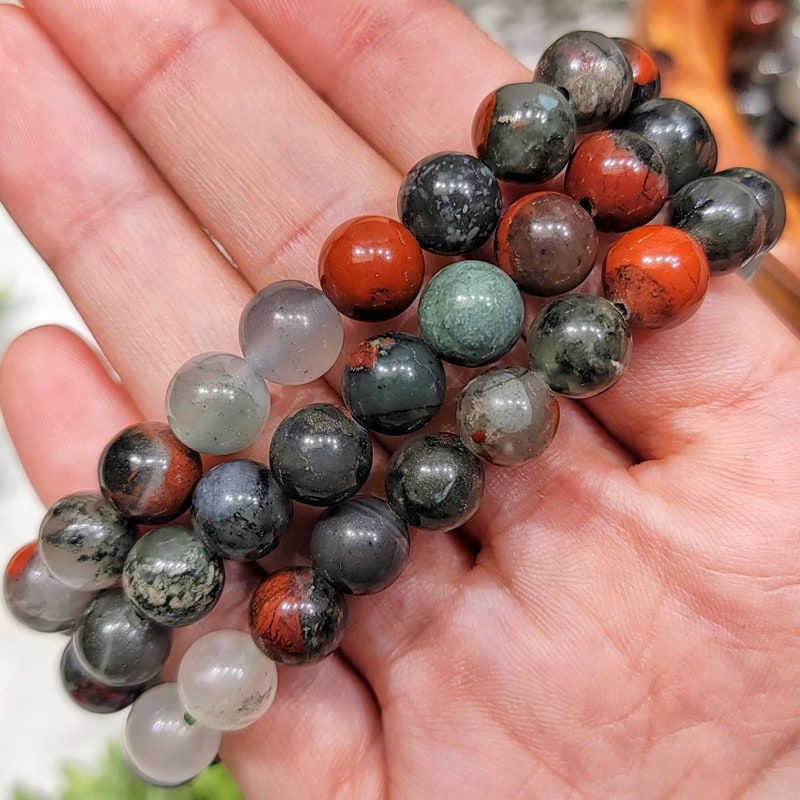 Bloodstone Jewelry - Etsy