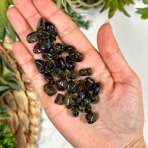 One Polished Moldavite Bead - Drilled for Jewelry Making - Etsy