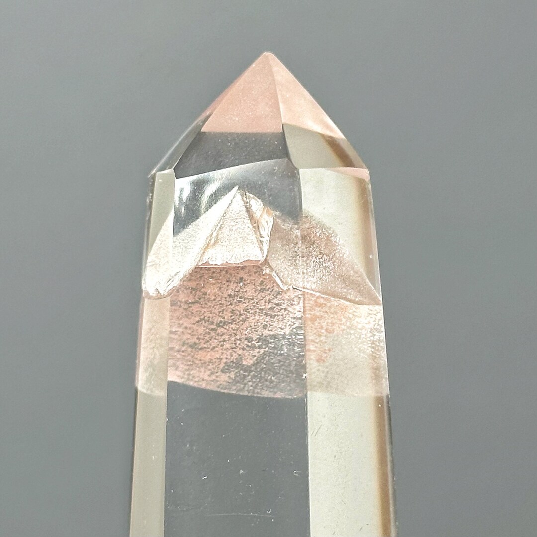 White Chlorite Phantom Quartz Polished Point 2 - Etsy