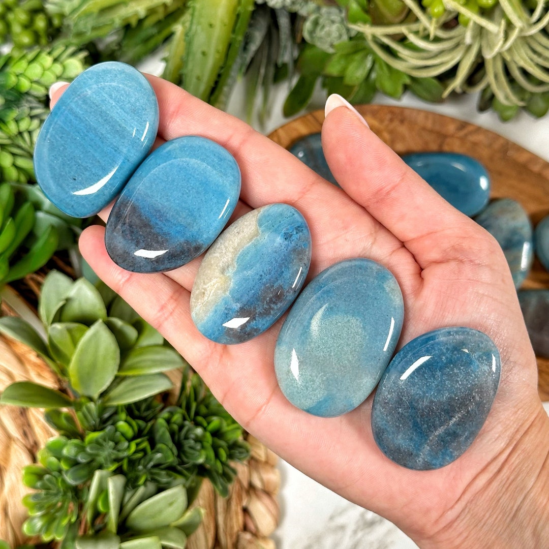 Trolleite Palmstone Throat Chakra No. 162 - Etsy