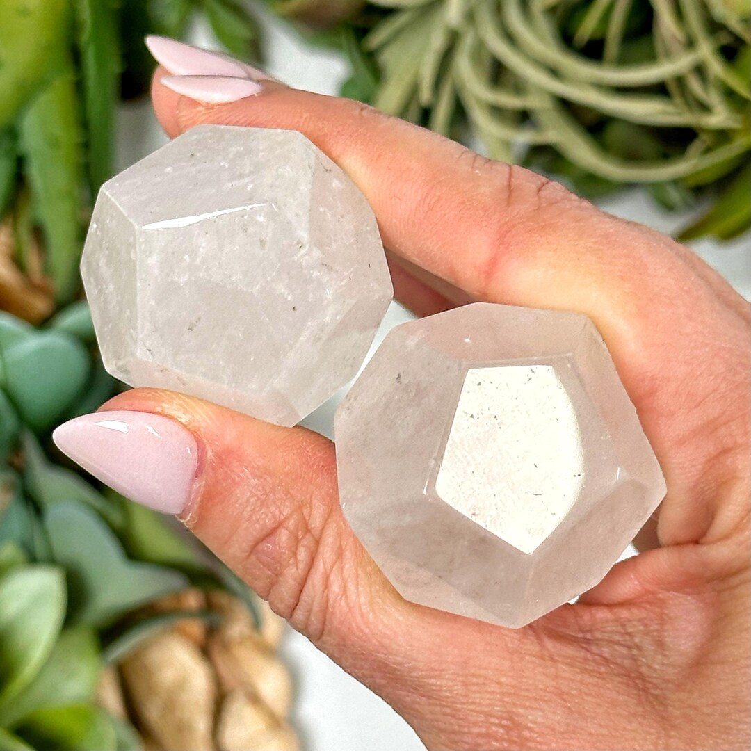 Clear Quartz Dodecahedron | 30-39g | - No. 925 (polished Crystal ...