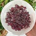 Pink Garnet Crystal | Raw Heart Chakra Stone | Love & Passion Healing ...