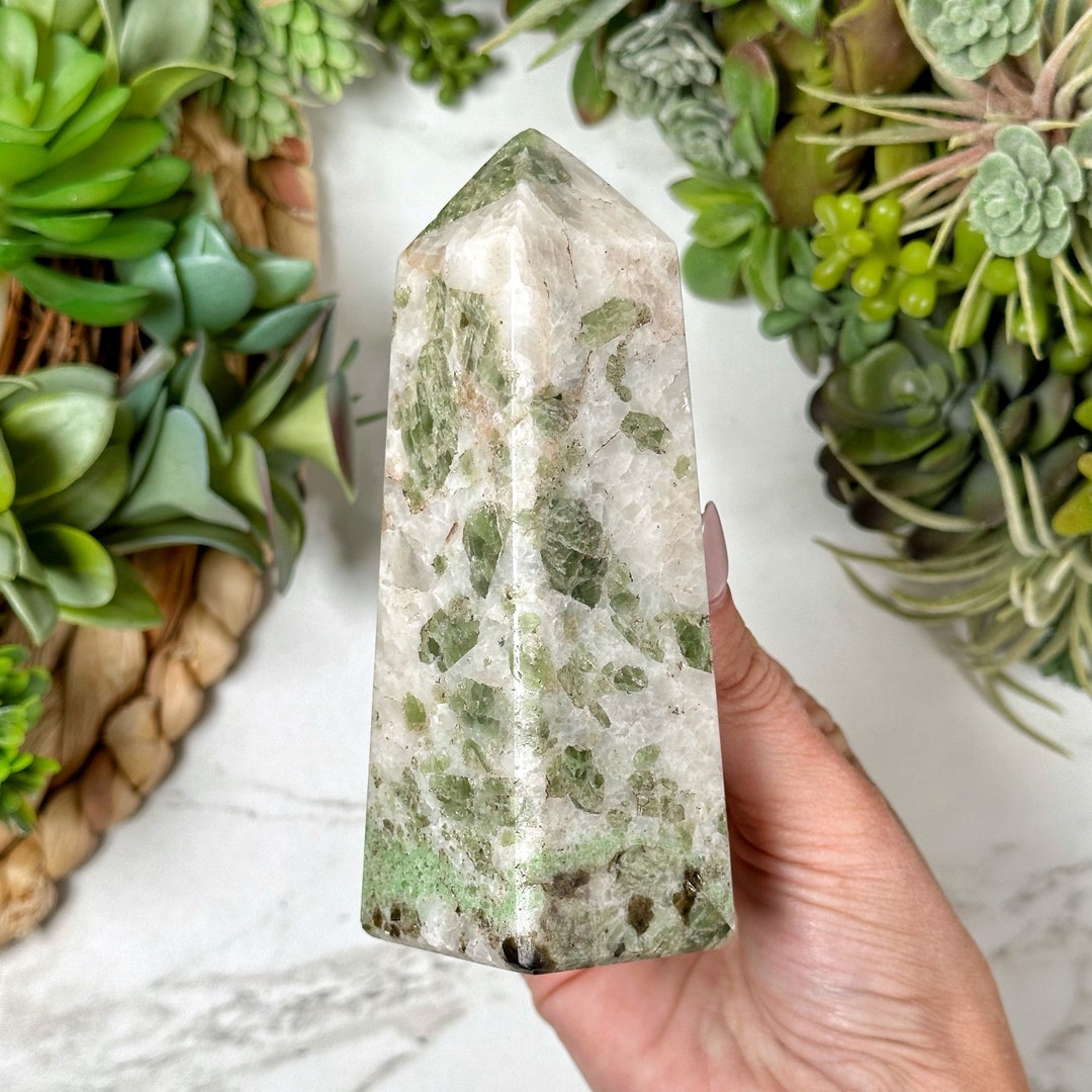 Diopside in Quartz Tower - #1 - Etsy