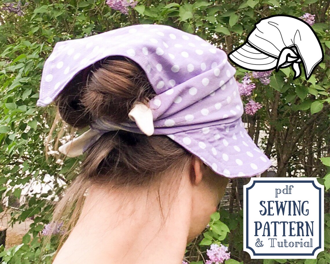Summer Hat Sewing PATTERN Easy to Sew One Size Brimmed | Etsy