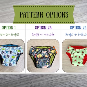 Cloth Training Pants SEWING PATTERN for Potty Training Toddlers ...