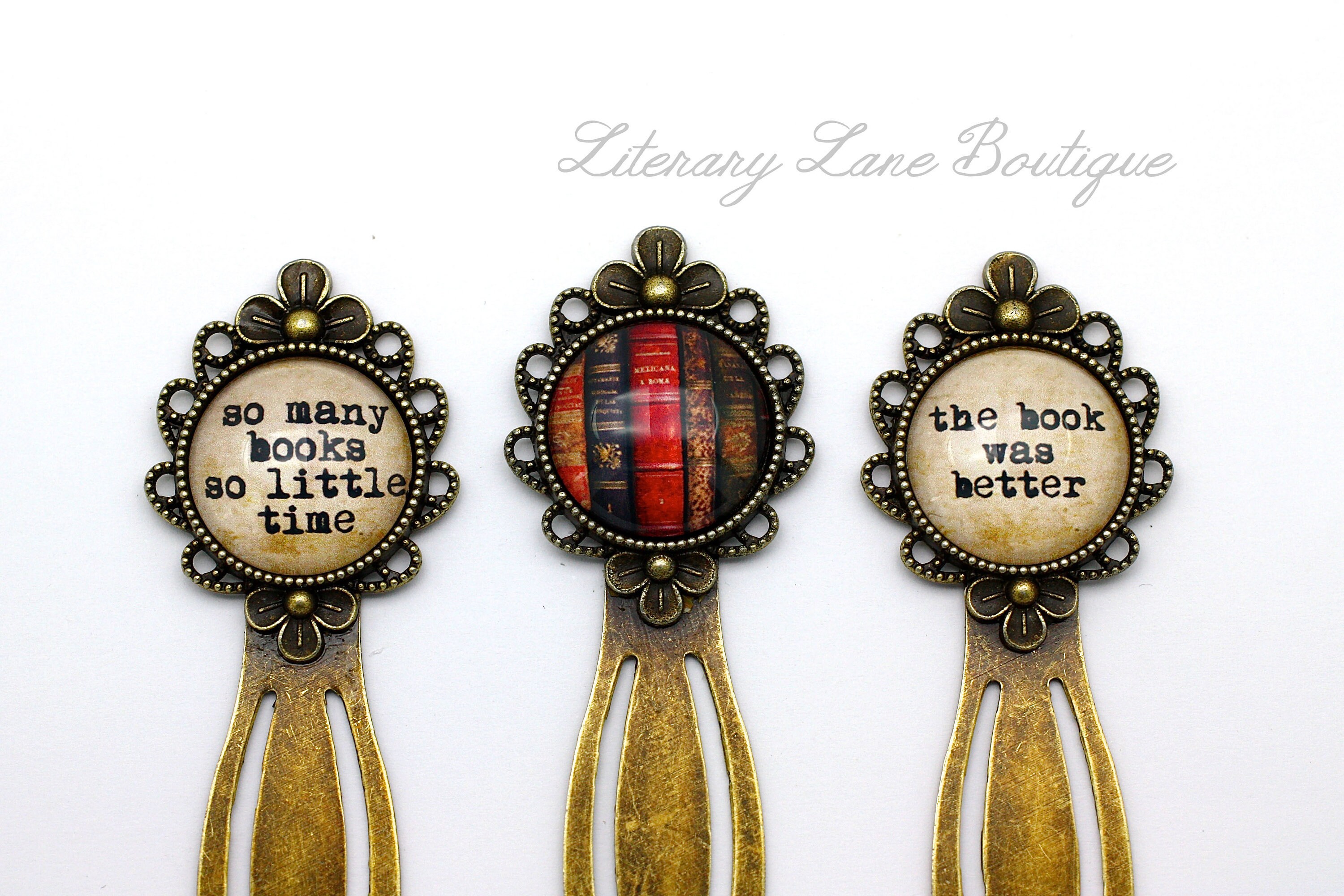 Library Books Bookmark. so Many Books so Little Time the Book - Etsy