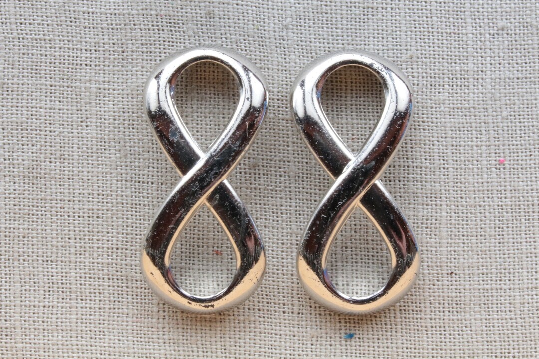 20 Infinite Platinum Acrylic Connectors - Etsy