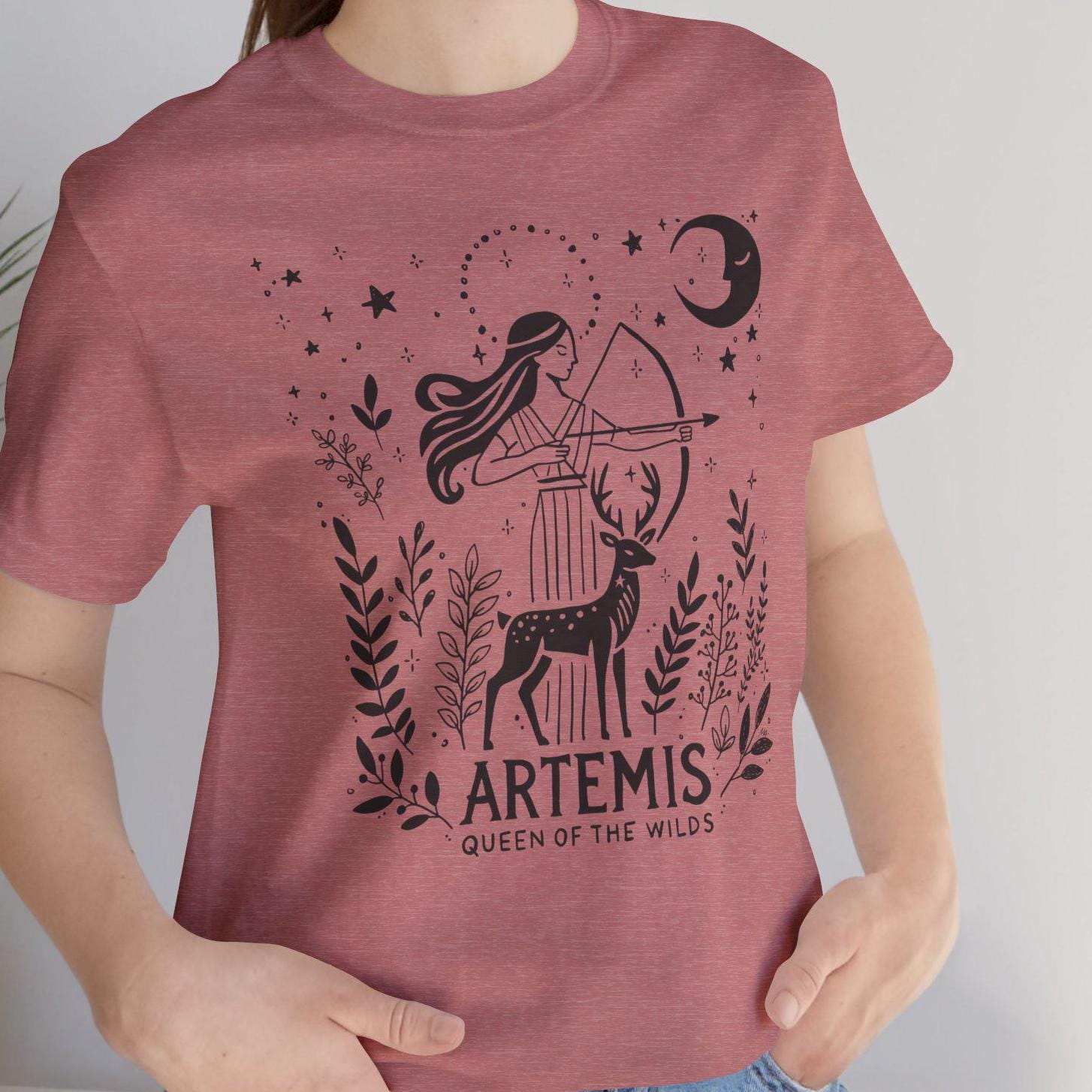 Artemis Shirt Greek Goddesses Shirt Greek Mythology Shirt Artemis Tee ...