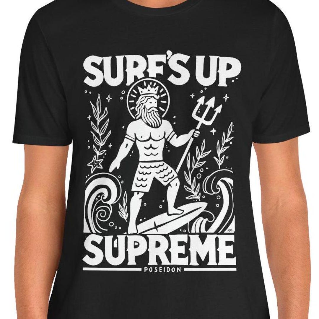 Poseidon Shirt Greek Gods of the Sea Shirt Greek Mythology Shirt ...
