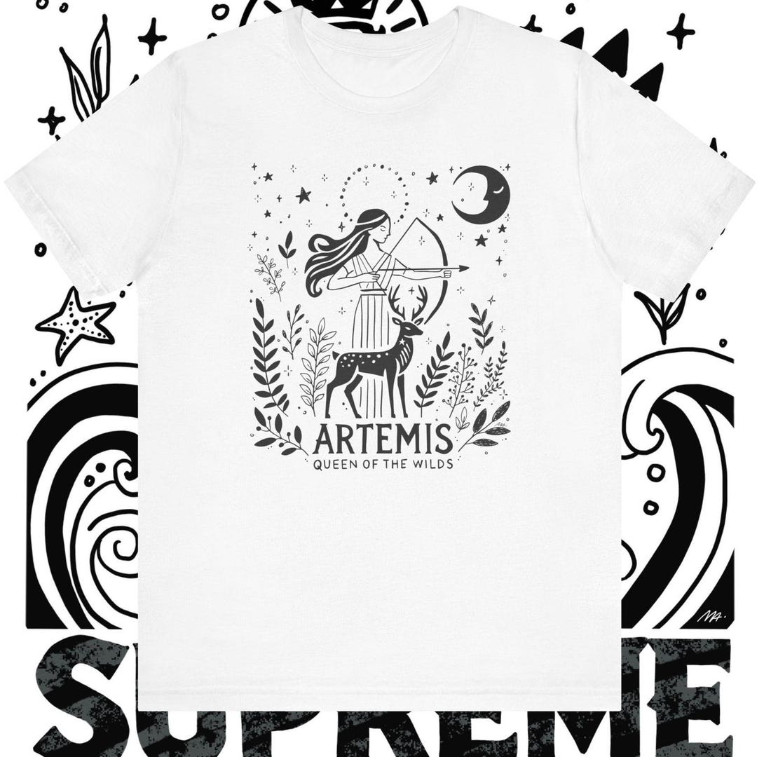 Artemis Shirt Greek Goddesses Shirt Greek Mythology Shirt Artemis Tee Mom T-shirt Gift for Her ...