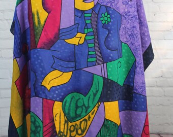 Picasso scarf | Etsy