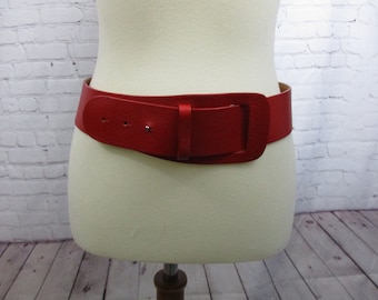 Red belts | Etsy