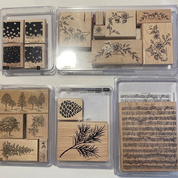 Wooden Block Stamps - Etsy