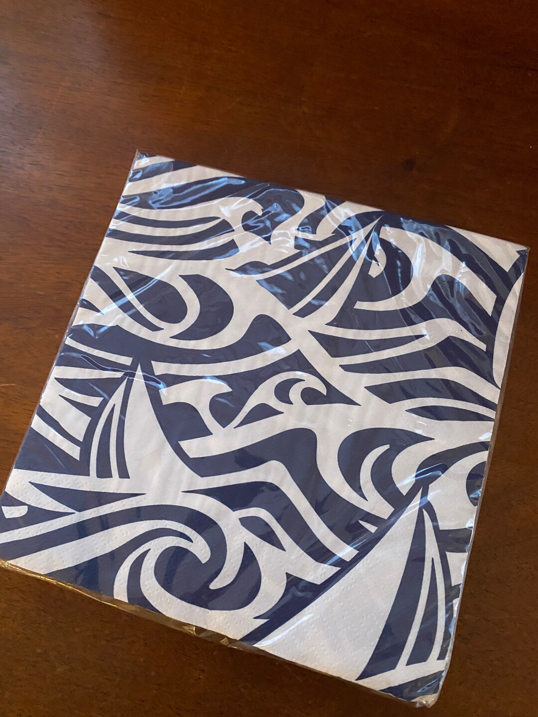 Cool 90s Napkin , Blue and White , for Crafting or 90s Party Vineyard ...