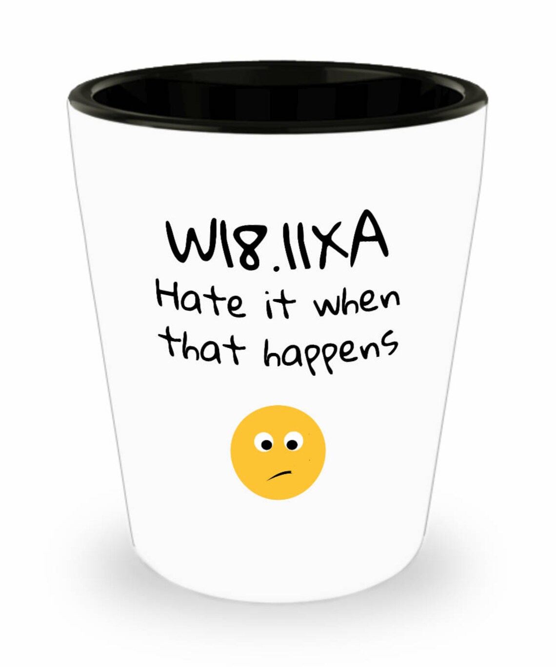 Medical Student Shot Glass; Fall From or off Toilet; W18.11XA - Etsy