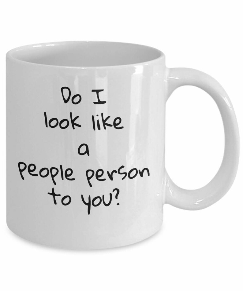 People Person Mug Funny Sarcastic Coffee Mug - Etsy