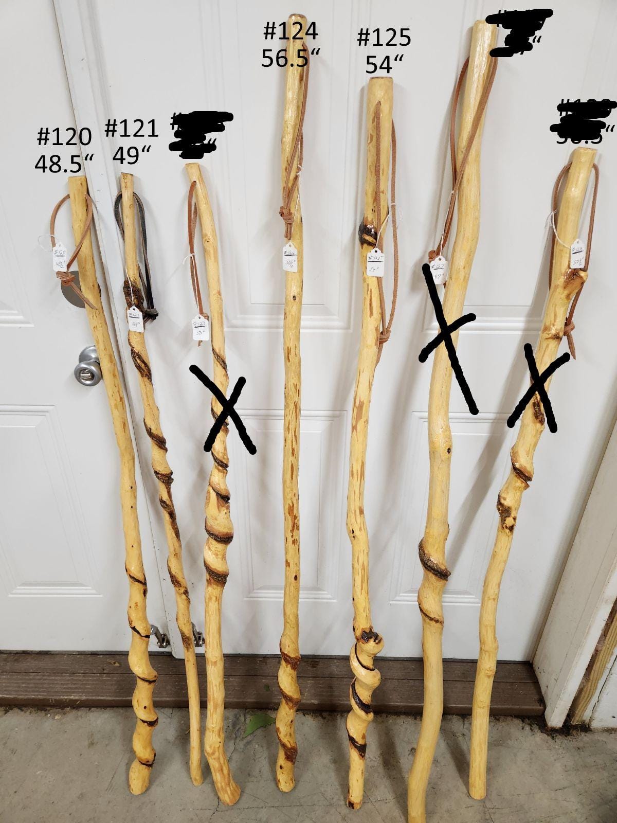 Naturally Twisted Walking Sticks - Etsy Canada